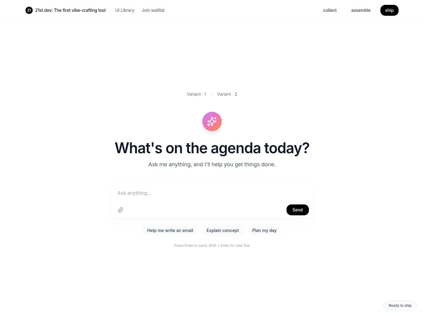 21st.dev Portfolio Web App Clone