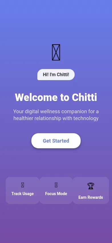 Chitti - Digital Wellness App for Kids, Parents & Teachers