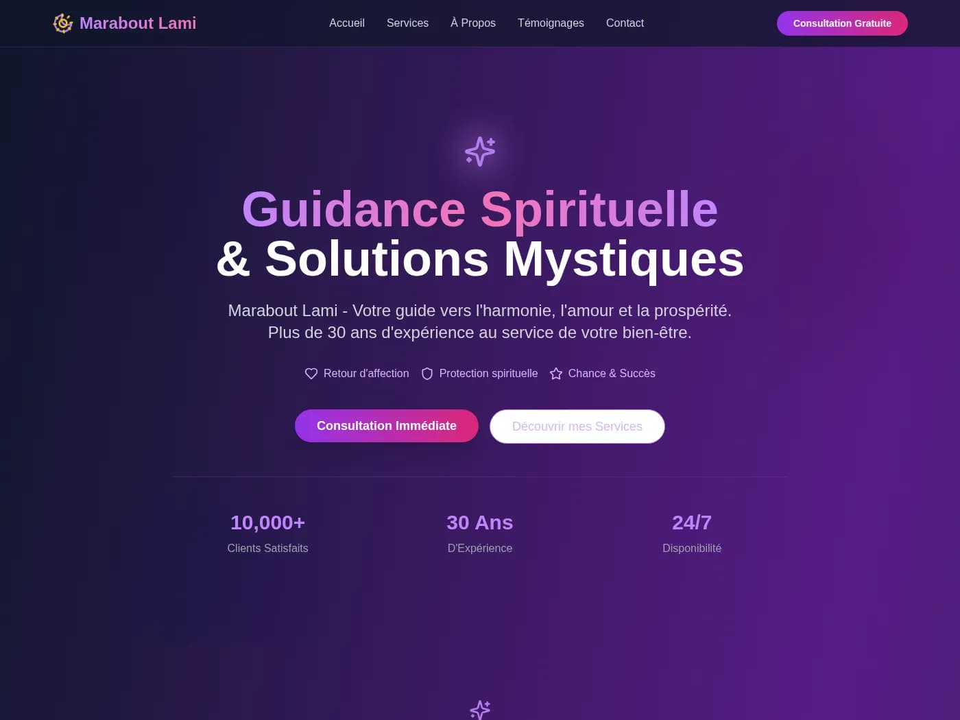 Marabout Website