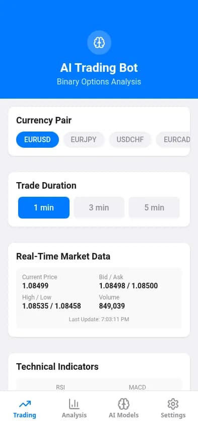 AI Trading Bot with Real-Time yfinance Data