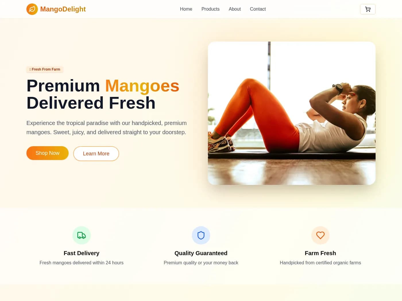 Mango Selling Website