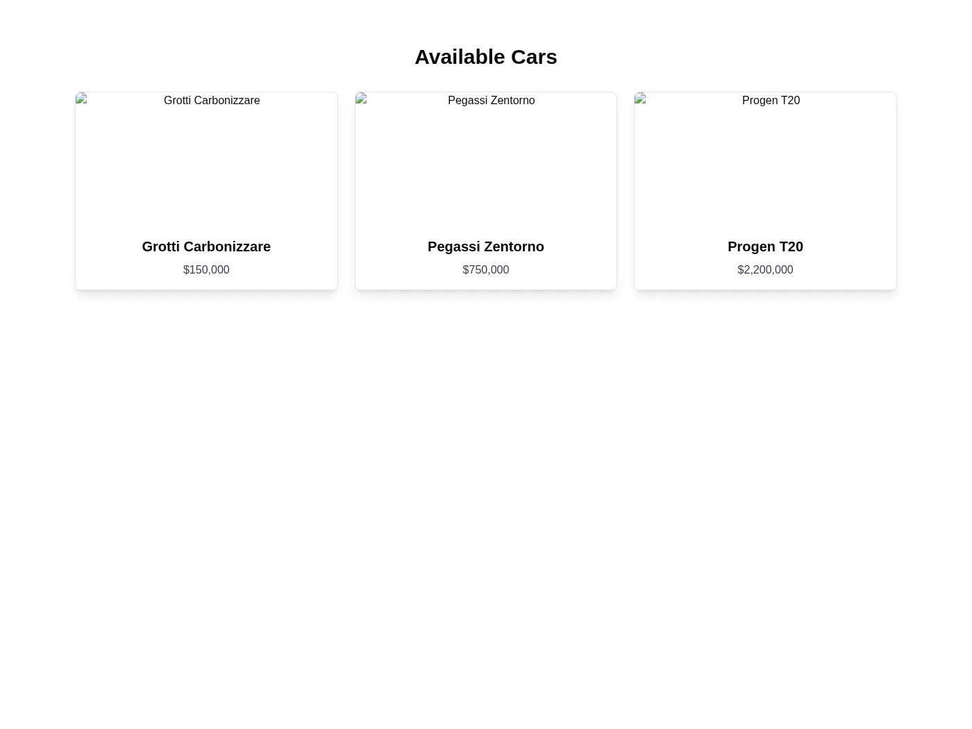 Car Shop