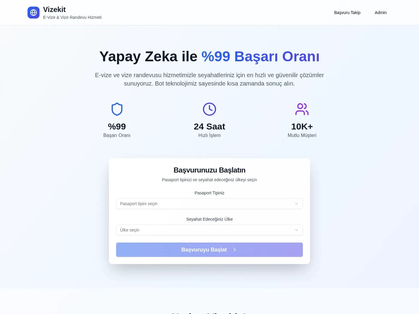 Vizekit.com e-Vize and Visa Appointment Service
