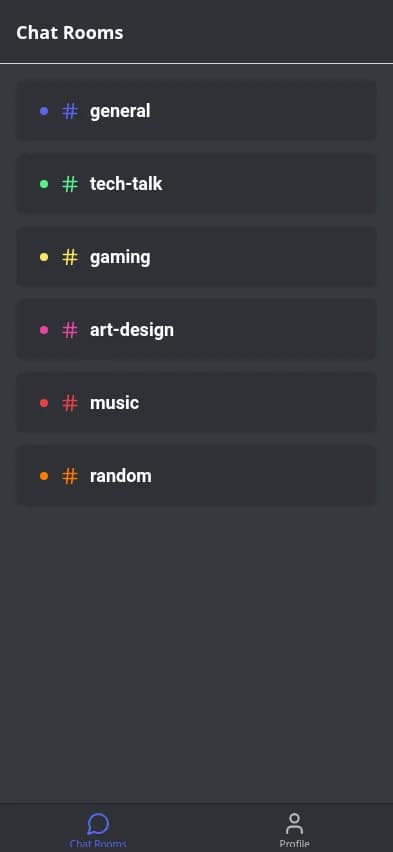 Social Chat Room