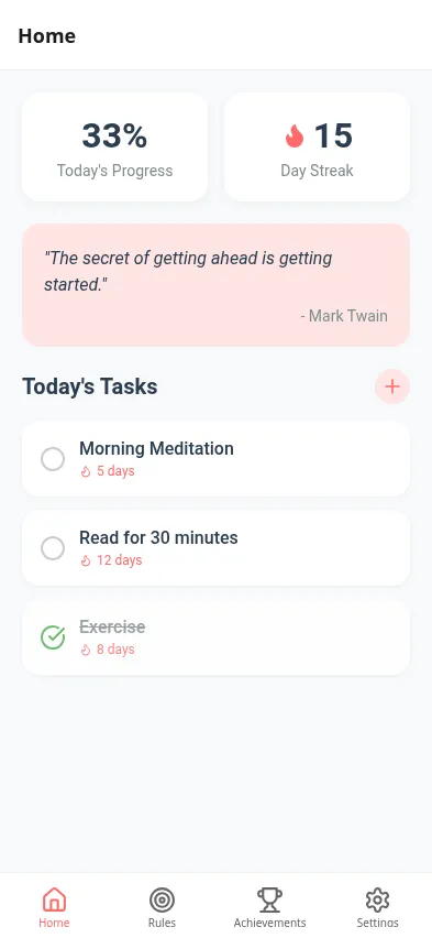 Modi and Routines Android App