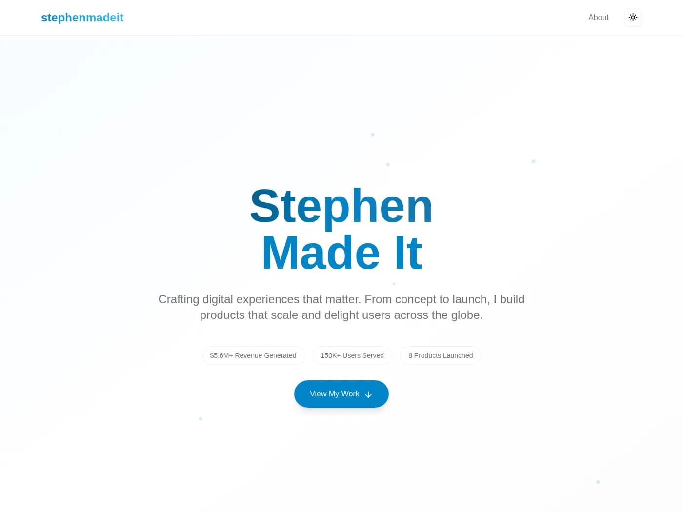 StephenMadeIt Portfolio