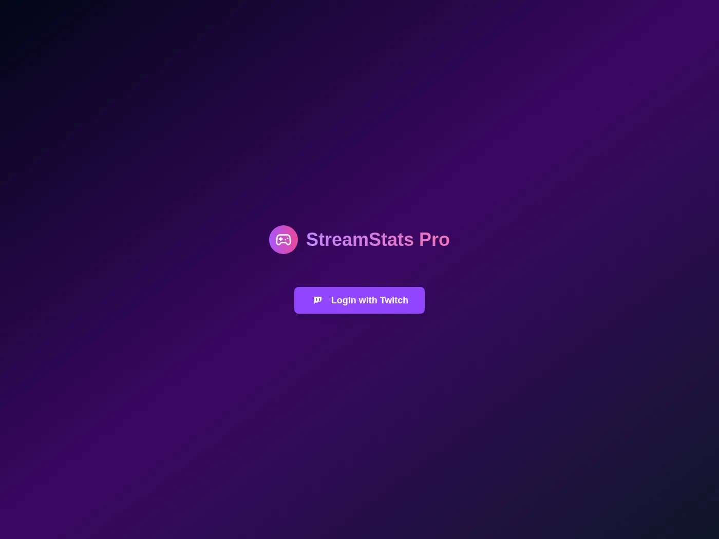 Twitch Channel Stats Dashboard