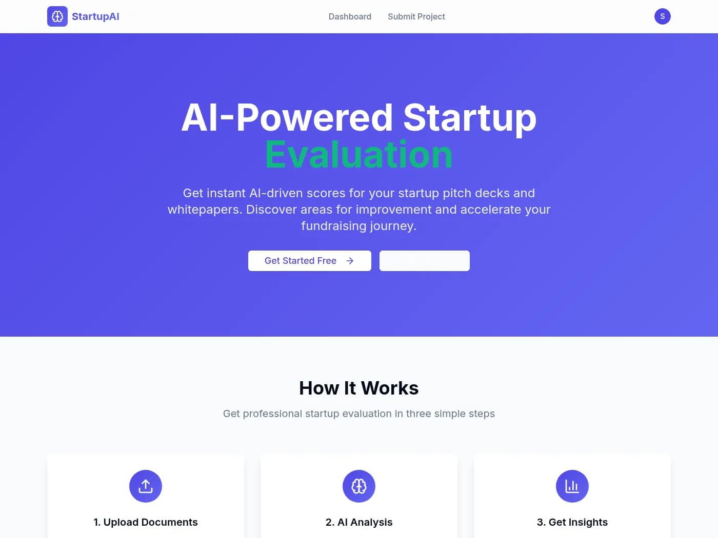 AI-Powered Startup Scoring Tool