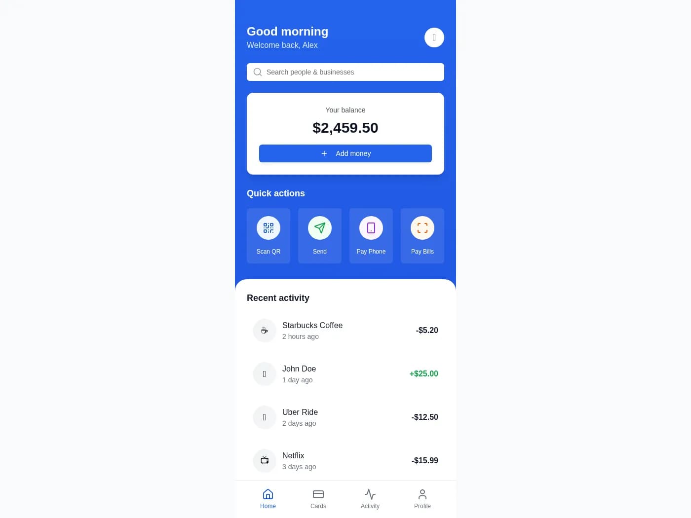 Google Pay Clone