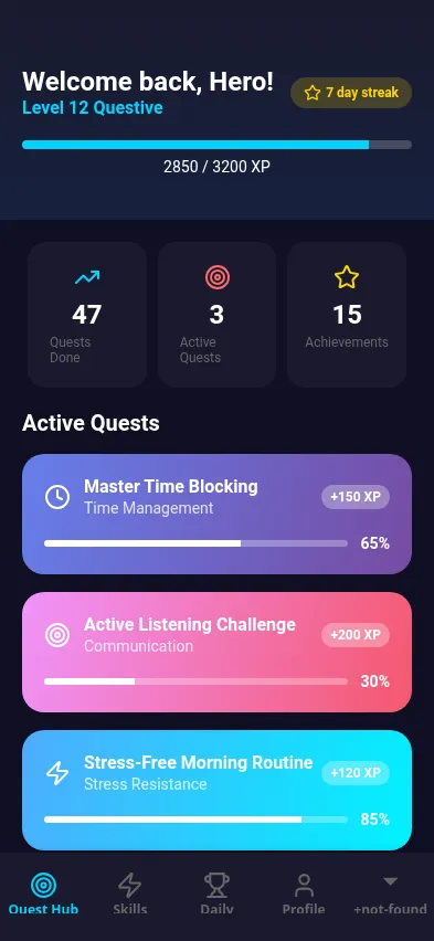Questive - Gamified Soft Skills Development