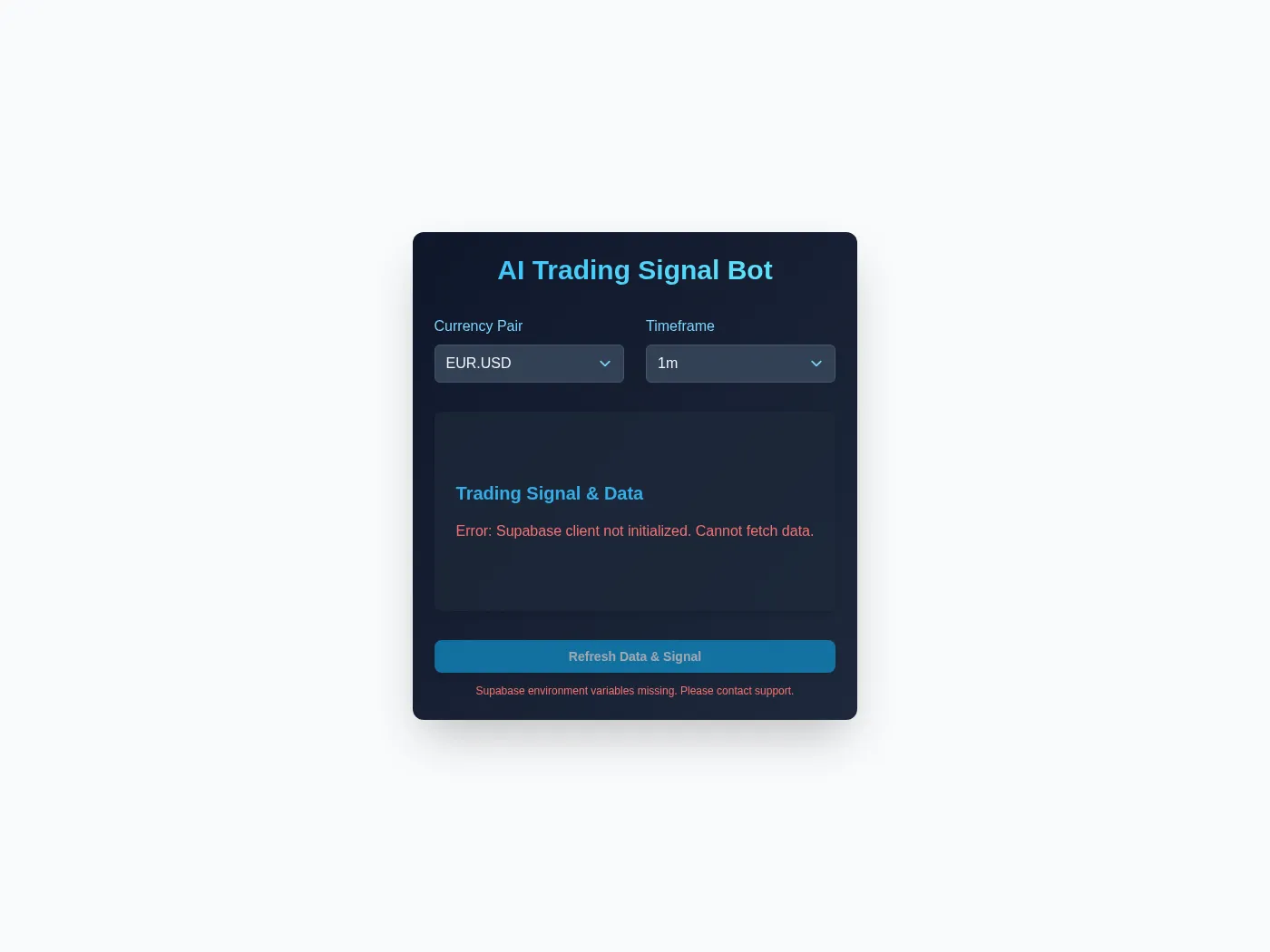 AI Trading Bot with Real-Time yfinance Data