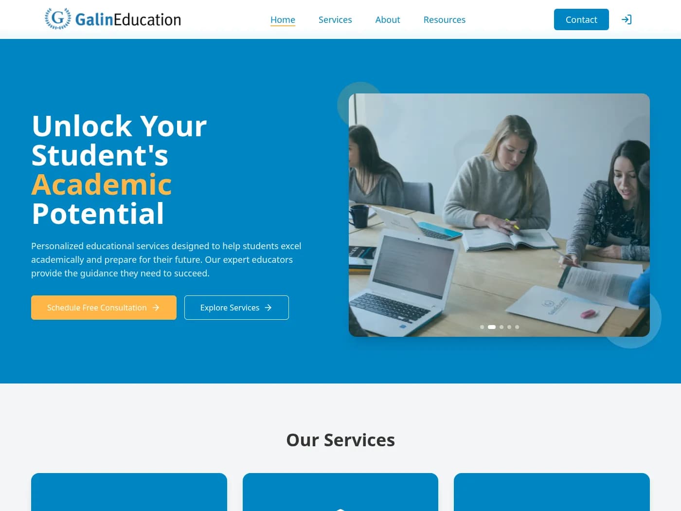 Galin Education Platform