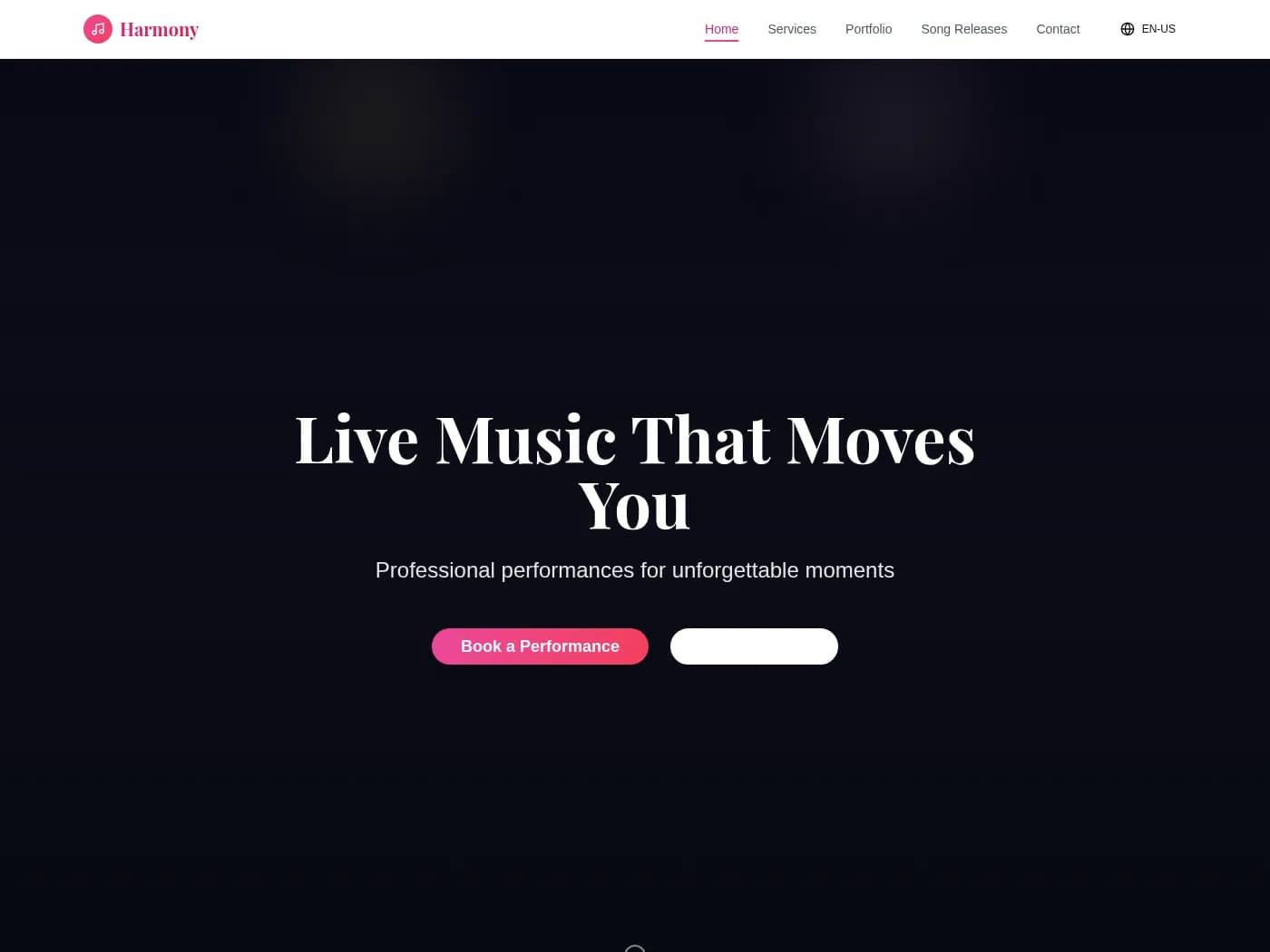 Music Artist Event Management & Booking Platform