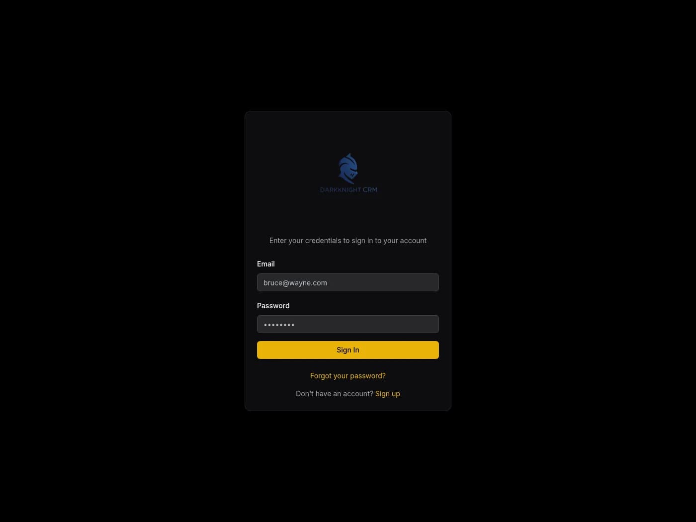 DarkKnight CRM