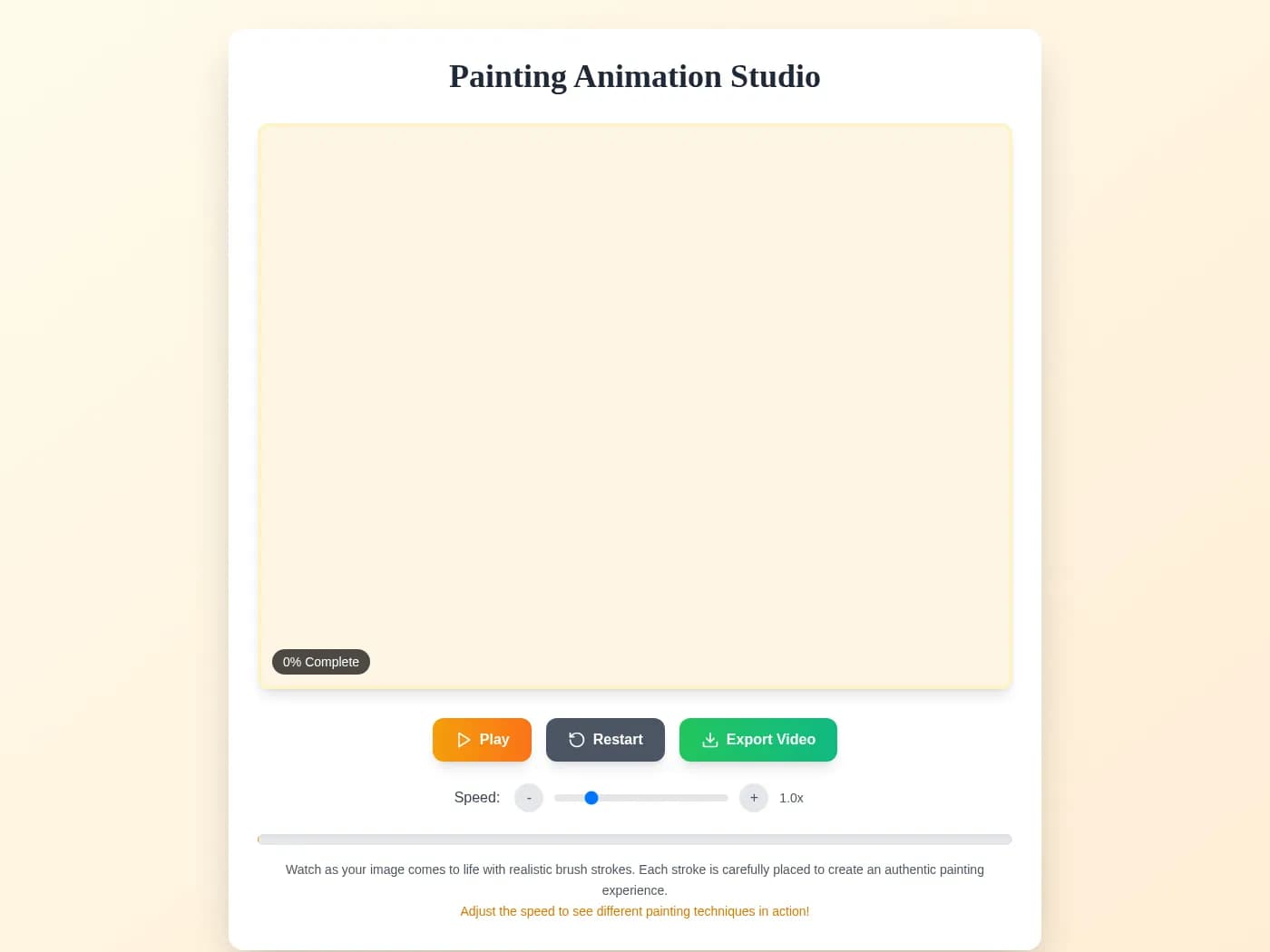 Painting Animation Video