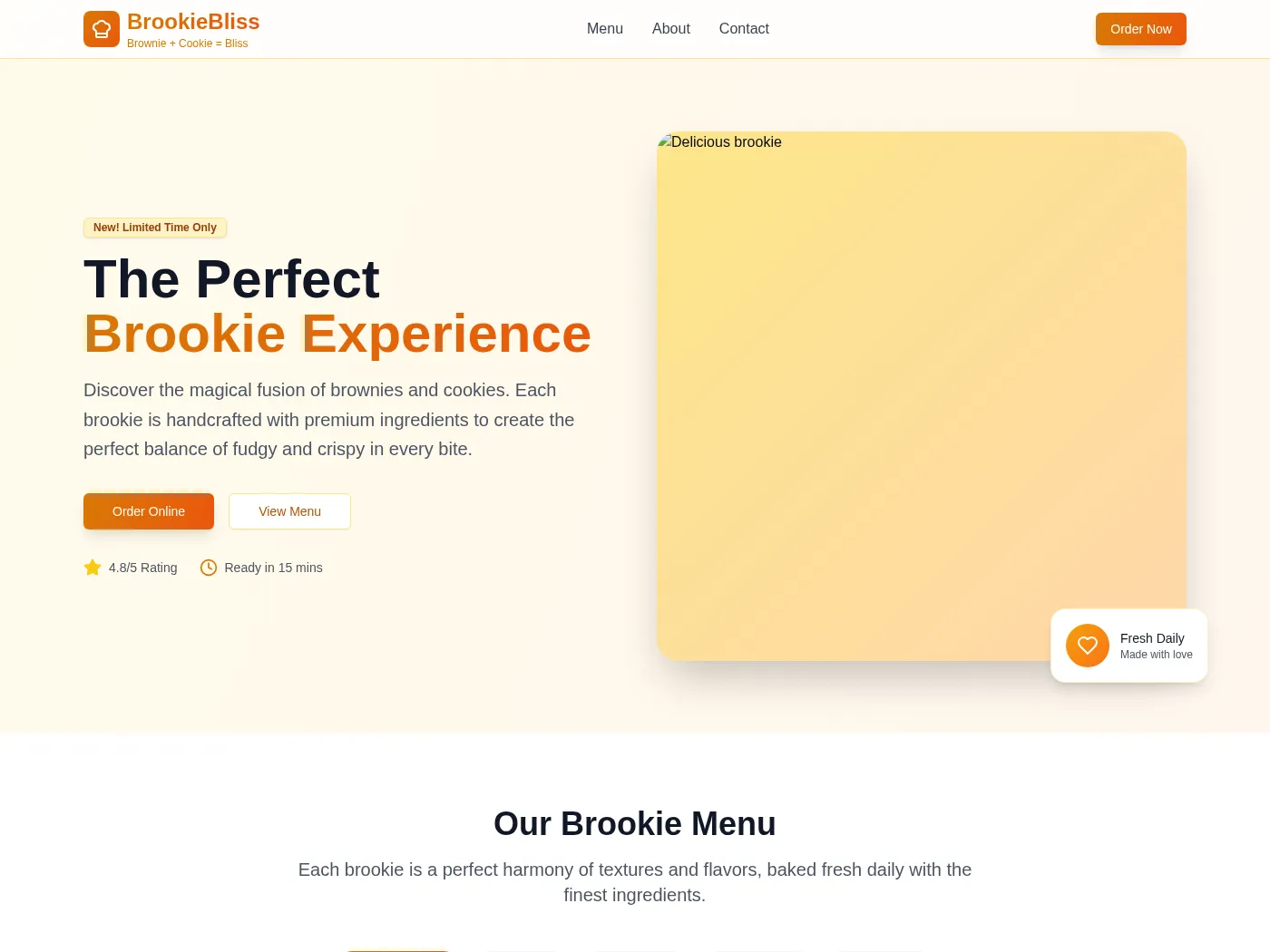 Brookie Restaurant Business