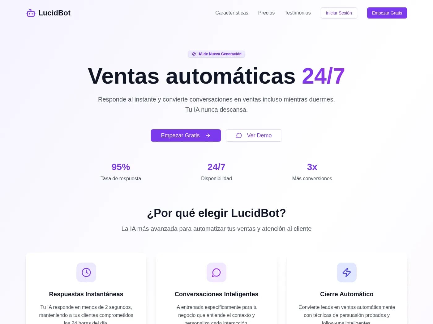 LucidBot Clone