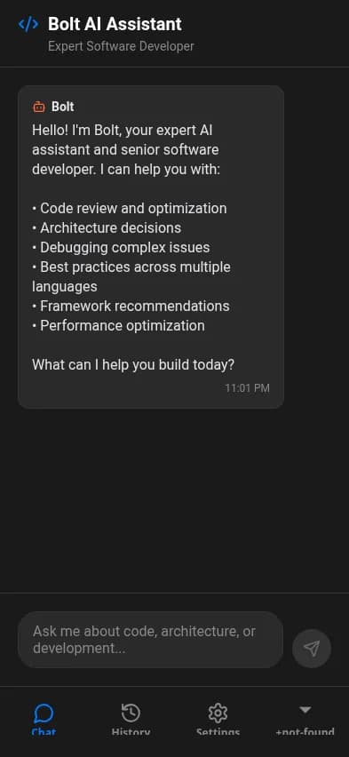 Bolt AI Assistant Android App
