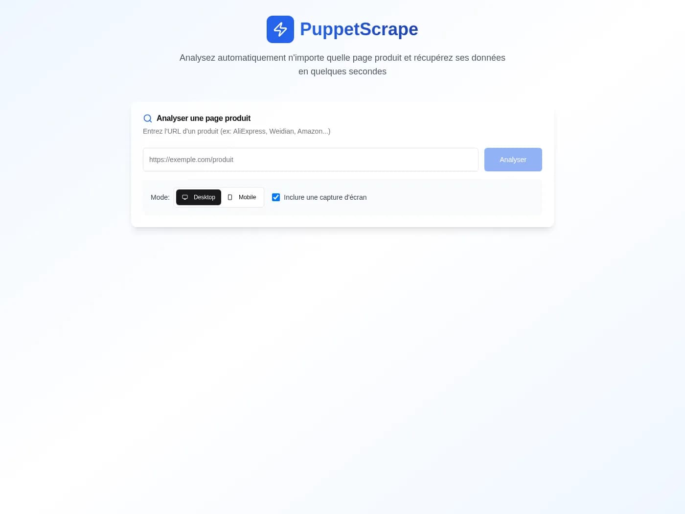 PuppetScrape