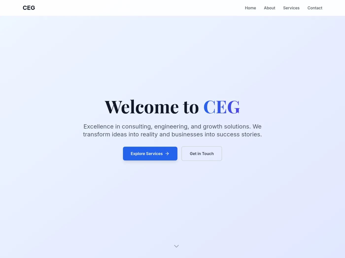 Modern CEG Website