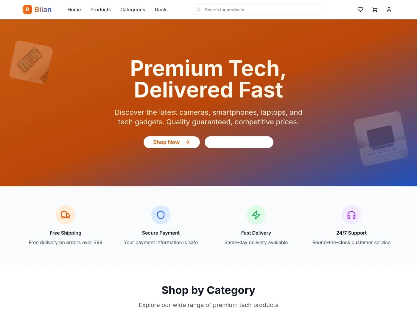 Bilan E-commerce App