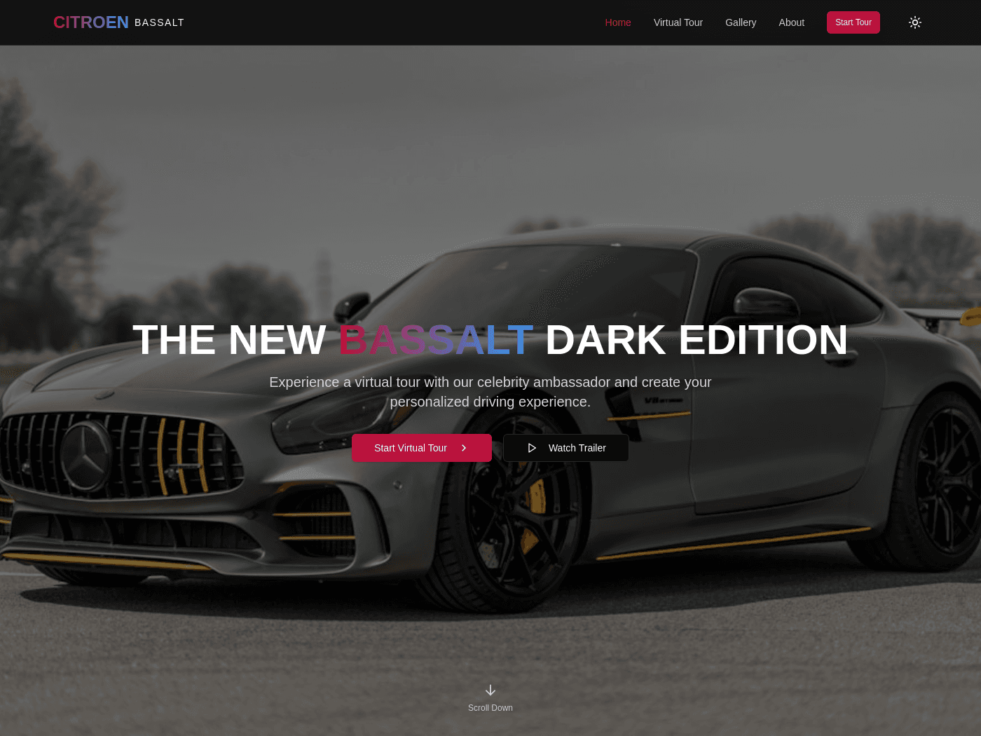 Citroen Bassalt Virtual Car Tour