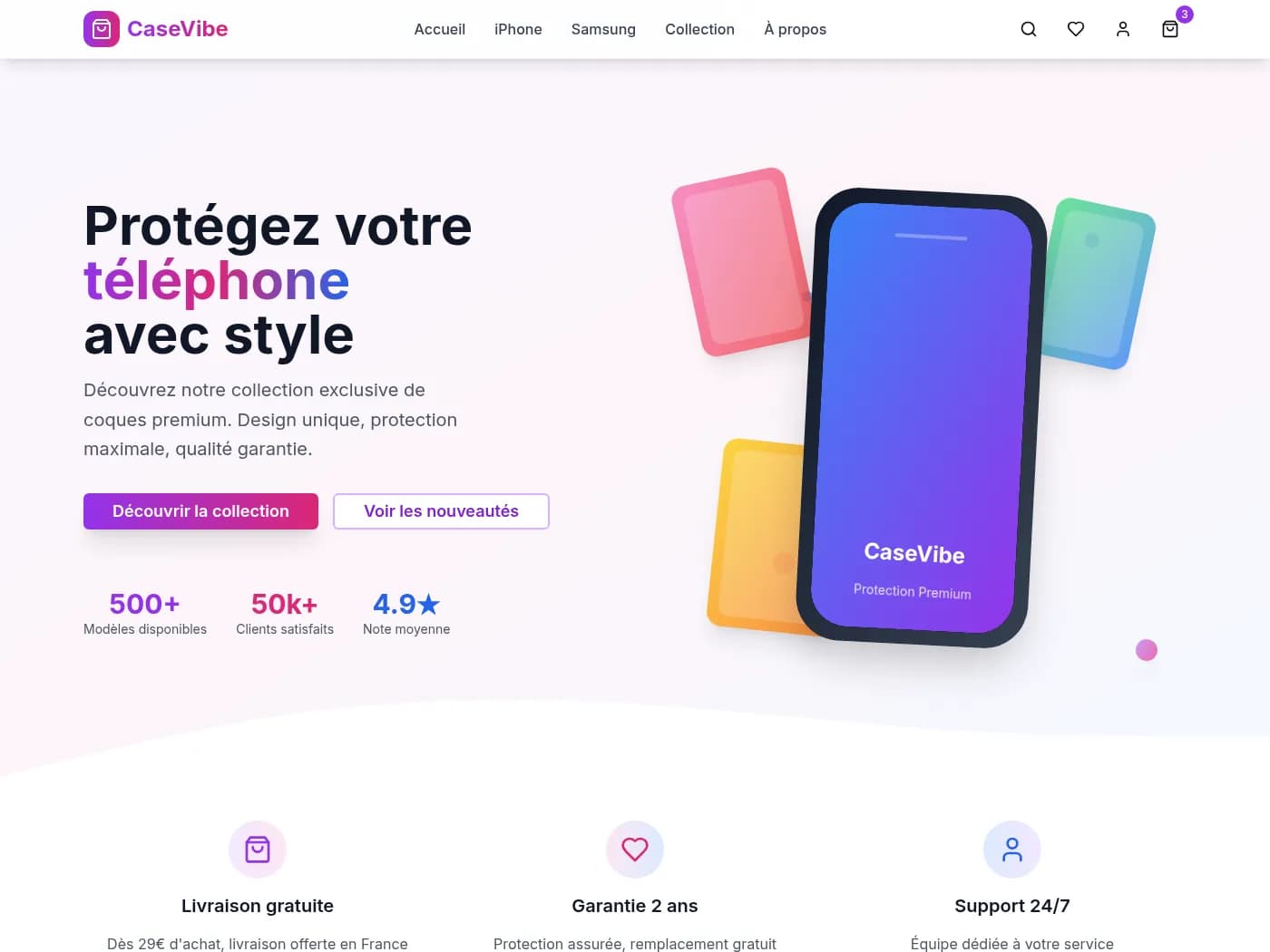 Phone Case Sales Website