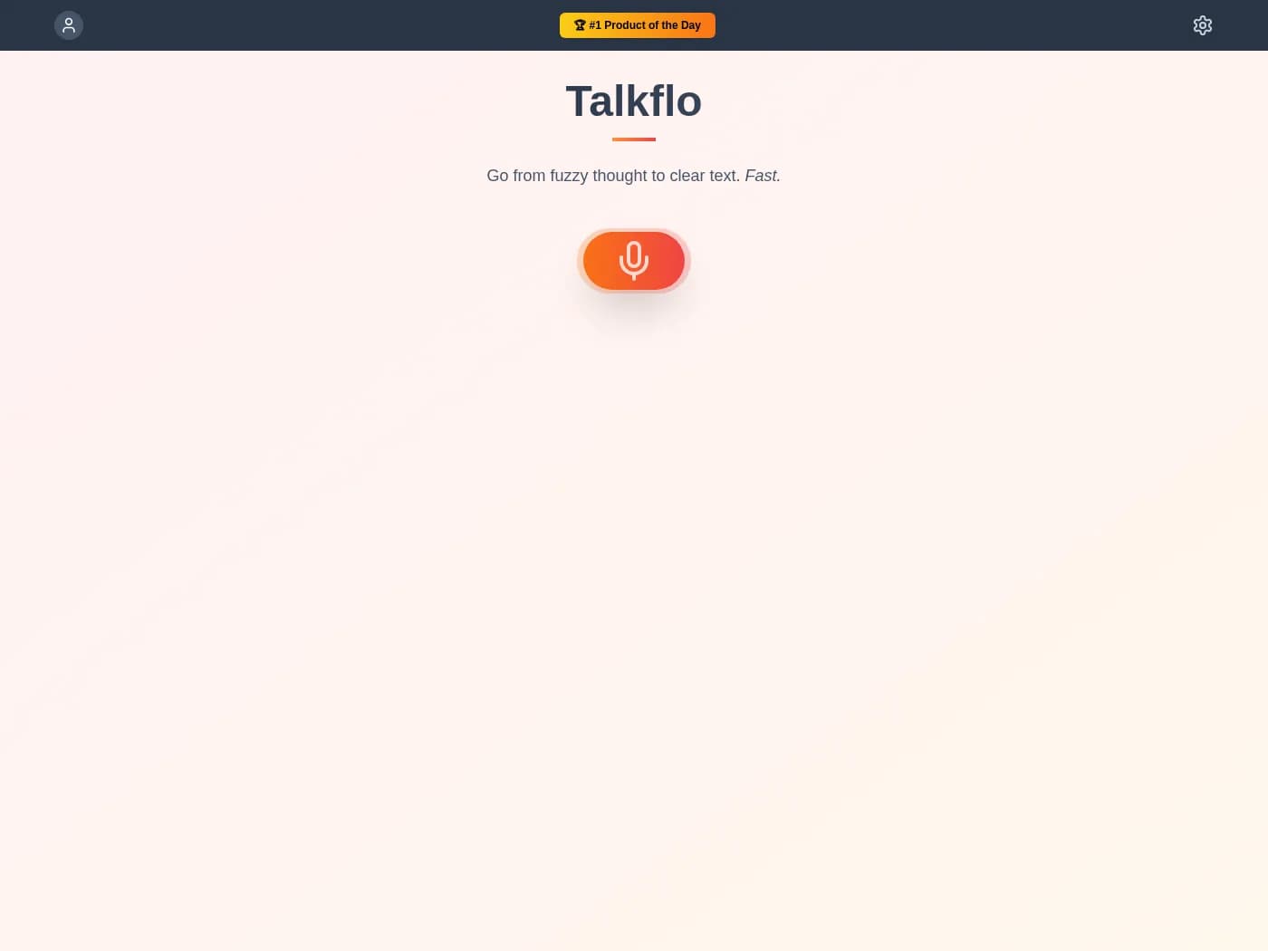 Talkflo - Voice-to-Text AI Writing Assistant