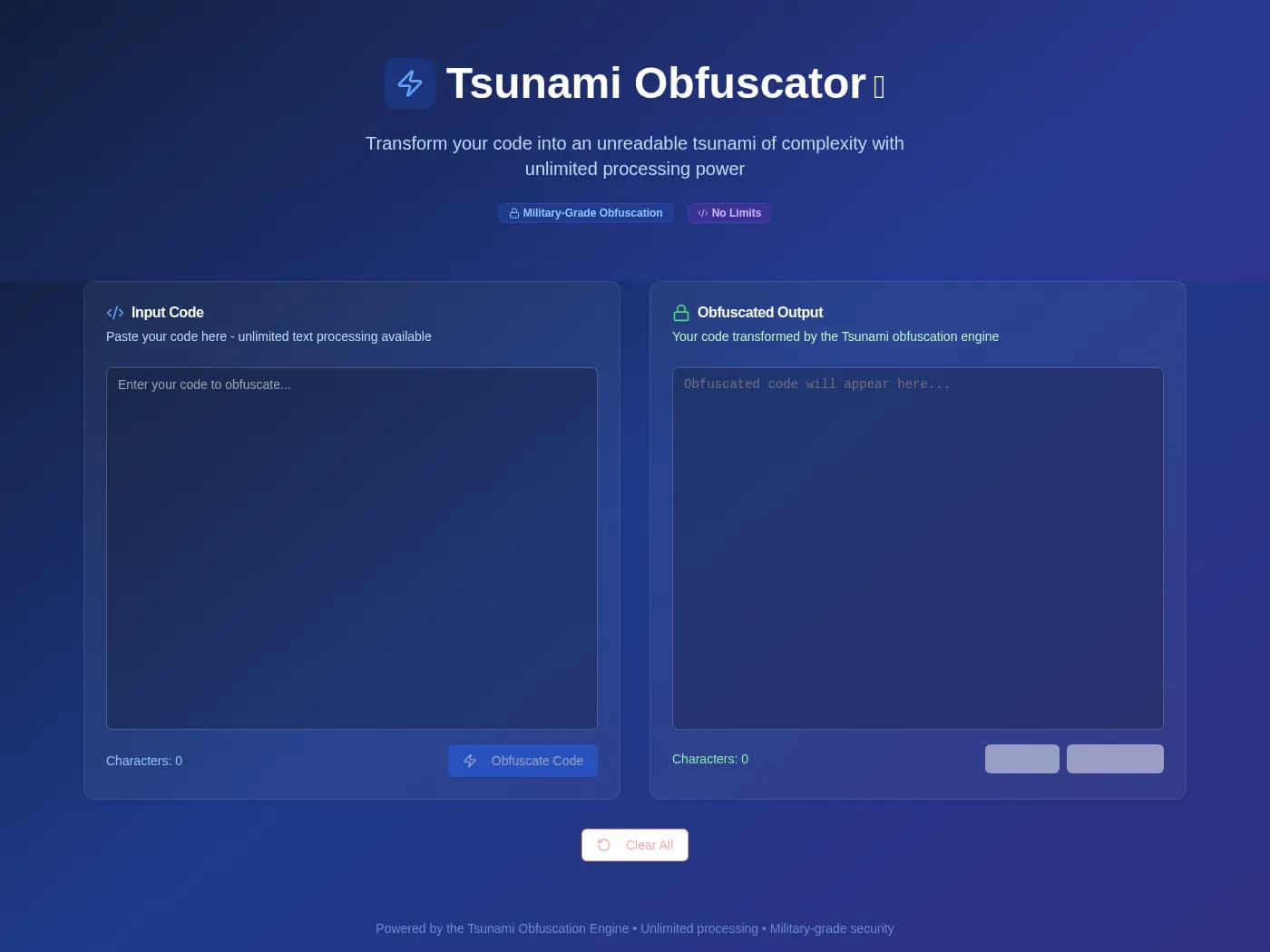 Tsunami Obfuscator