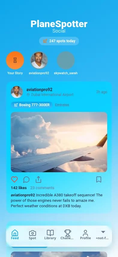 PlaneSpotter Social