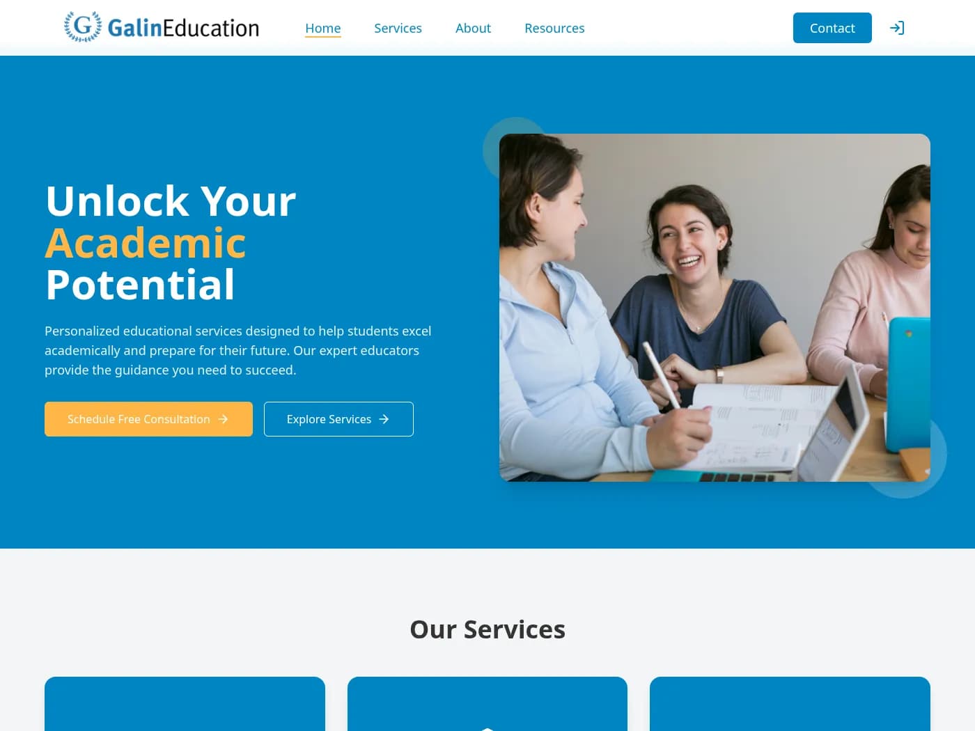 Galin Education Platform