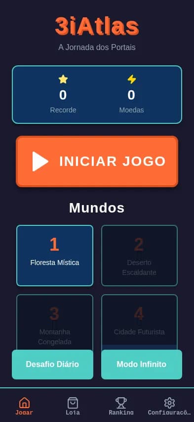 3iAtlas: A Jornada dos Portais – Retro 16-Bit Android Action Platformer
