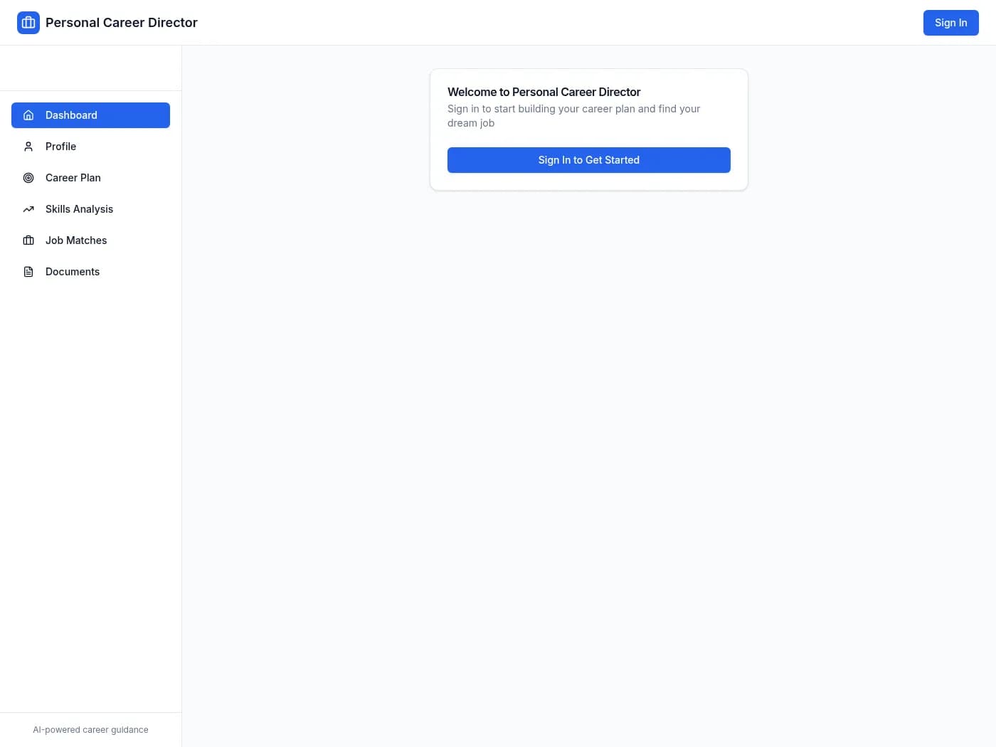 AI Career and Income Consultant ‘Personal Career Director’