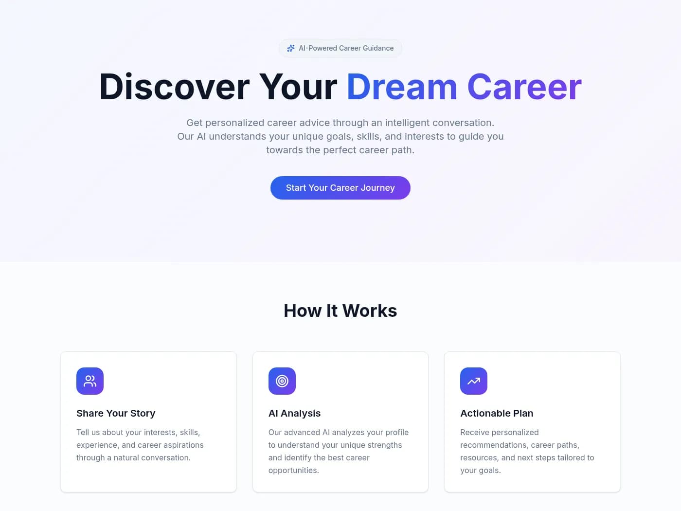 AI Career Guidance Web App