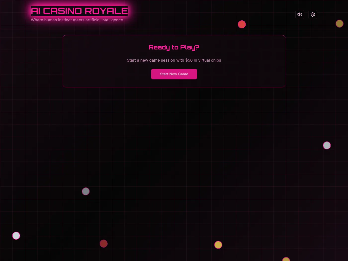 AI Casino Royale: Interactive Multiplayer AI-Powered Casino Game