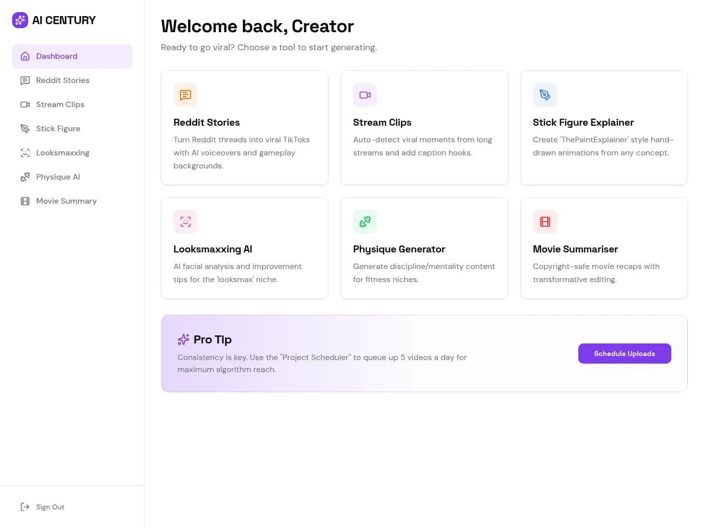 AI Century: Viral Creator Suite