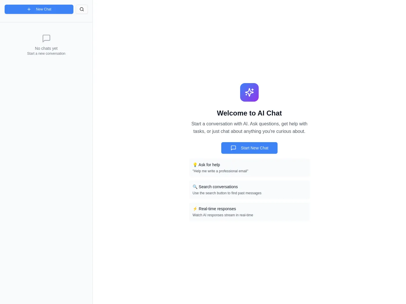AI Chat App with Semantic Search
