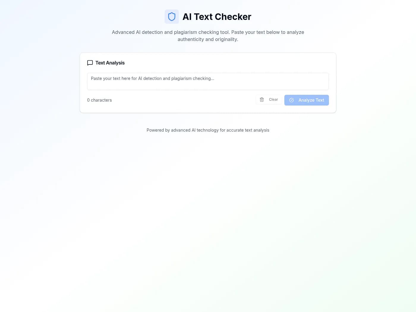 AI-Powered Chat Text Checker