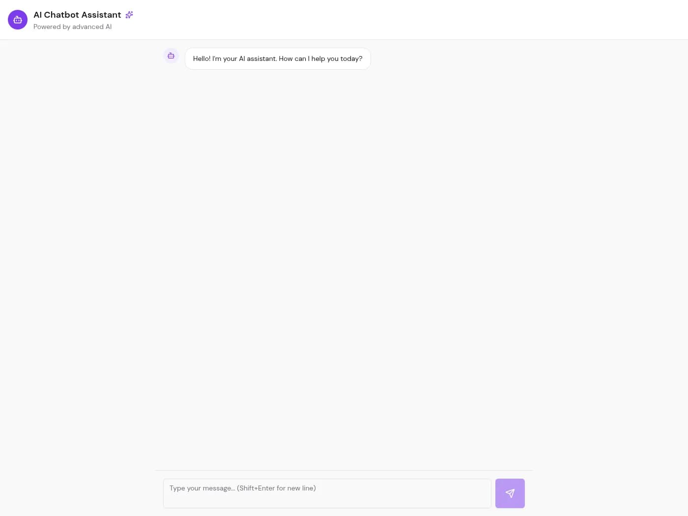 AI Chatbot Assistant