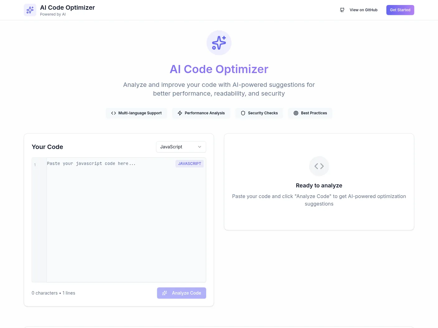 AI Code Optimizer