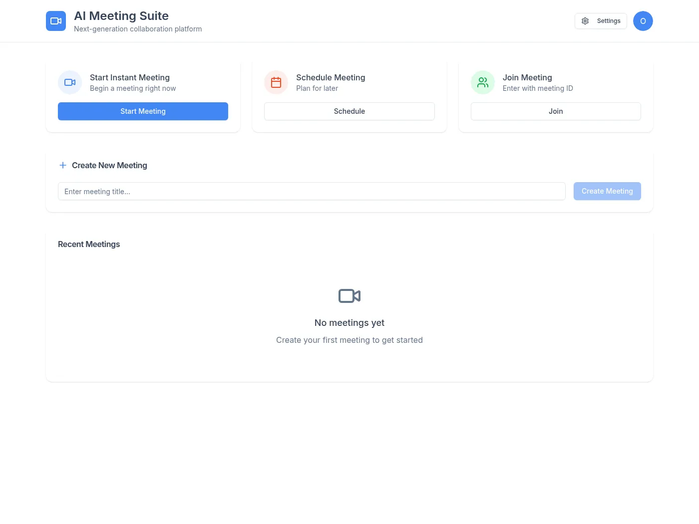 AI-Driven Collaborative Meeting Suite for Teams & Coders