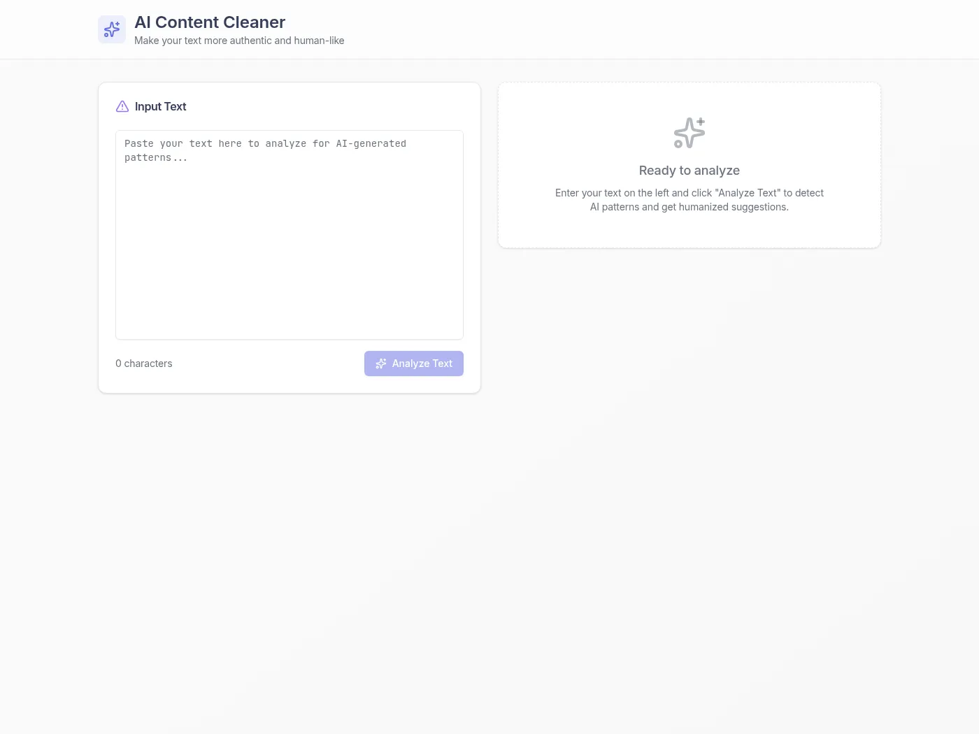 AI Content Cleaner