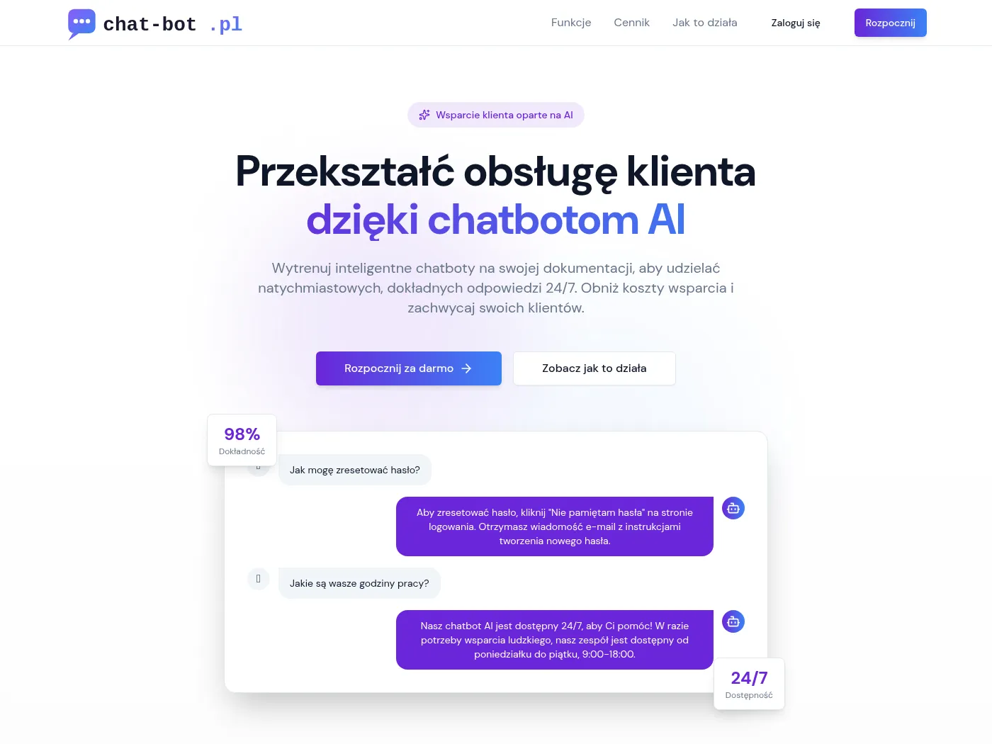 AI Customer Support Chatbot Platform