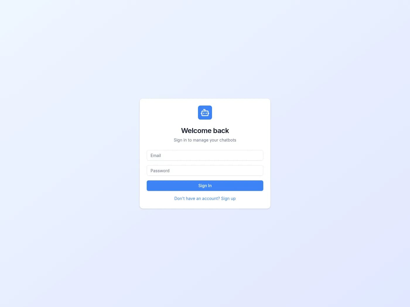 AI Customer Support Chatbot Platform