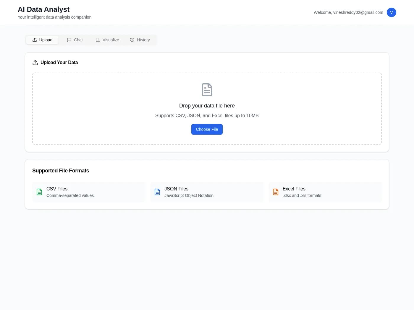 AI Data Analyst Agent