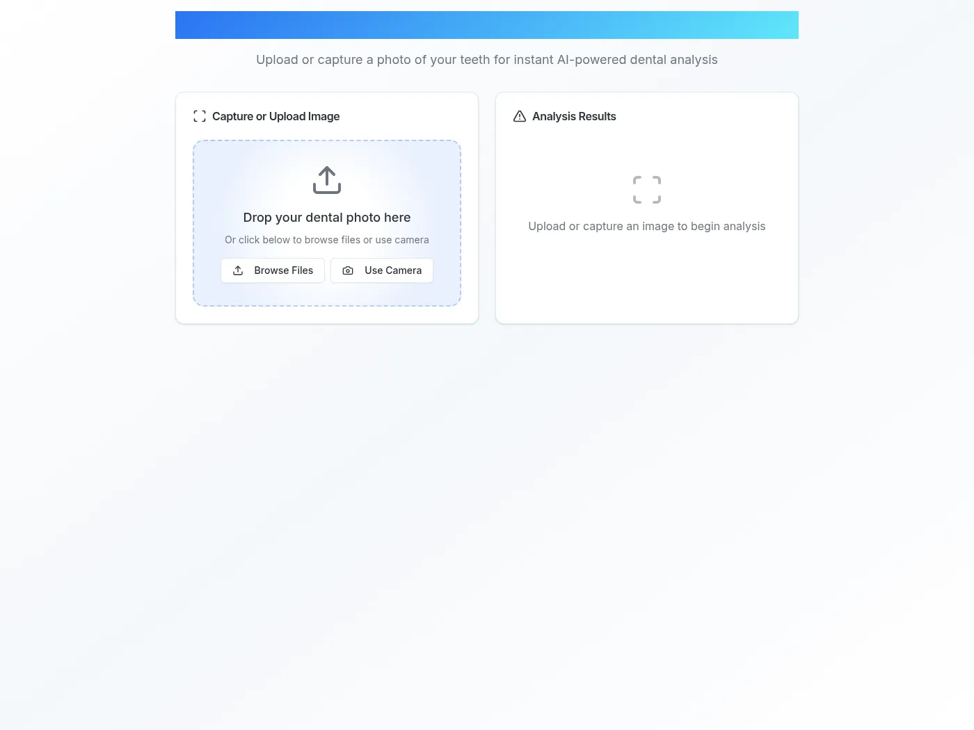 AI Dental Issue Scanner