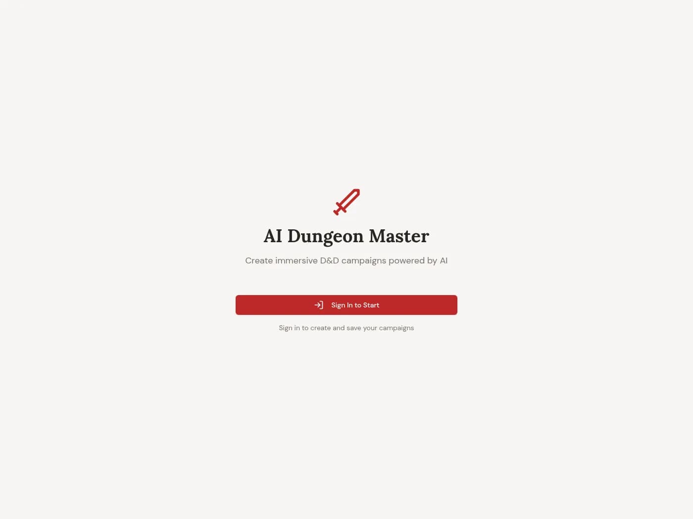 AI-Powered DnD Dungeon Master Assistant