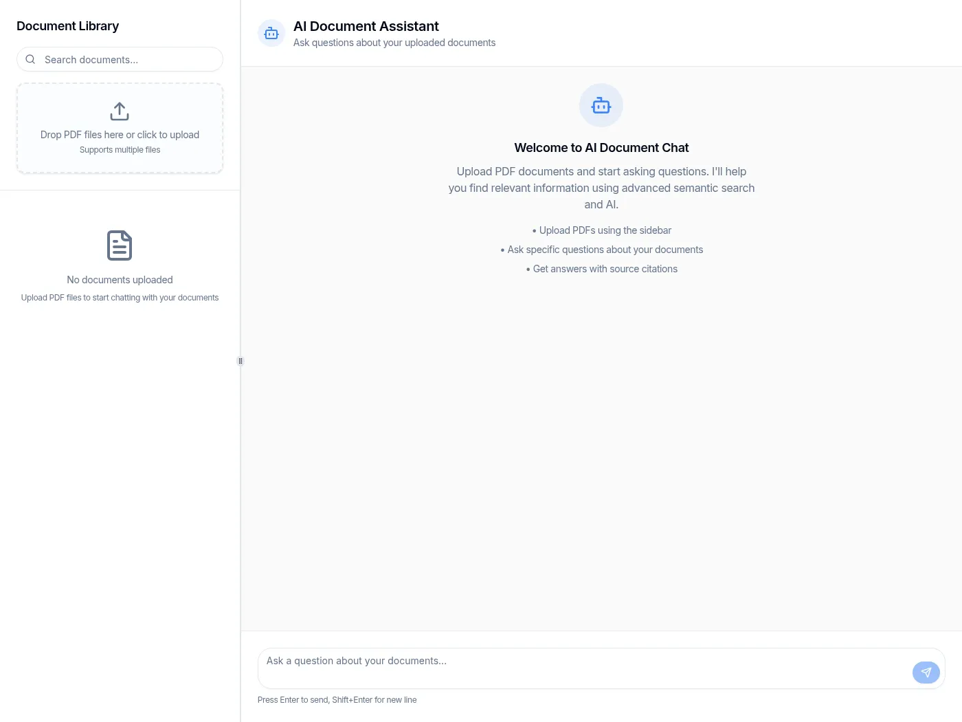 AI Document Search & Chatbot with RAG