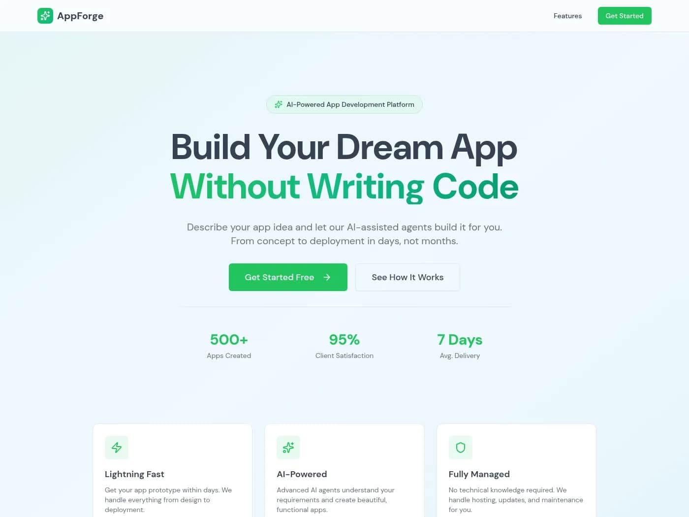 AaaS Platform: AI-Driven App Creation for Non-Technical Users