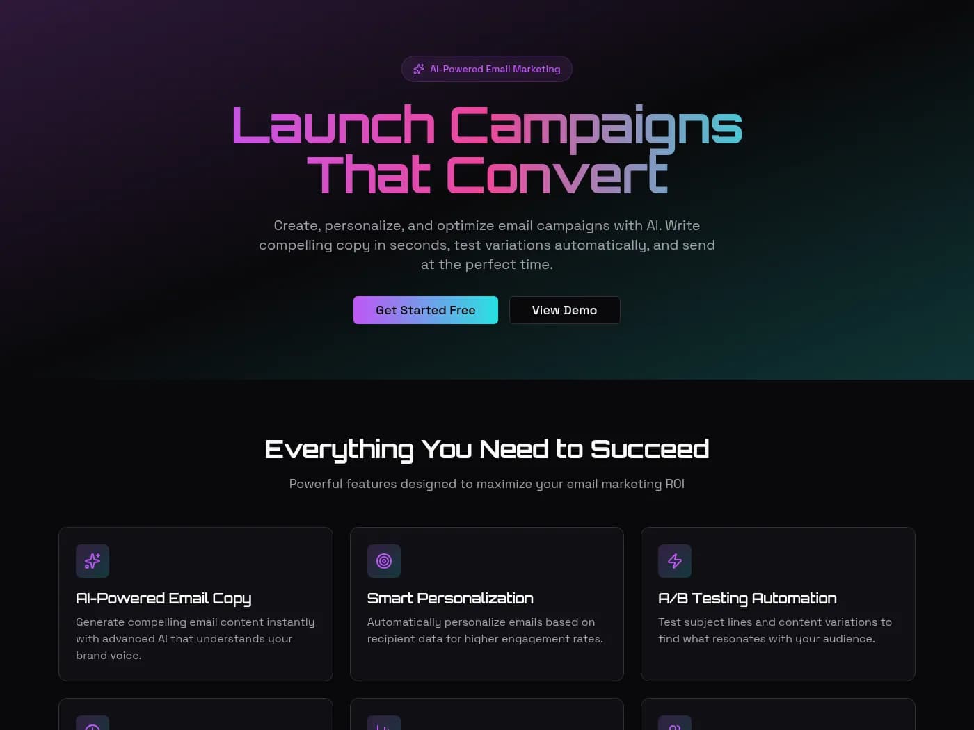 AI-Powered Email Marketing Platform by Darsh Kumar Gaur